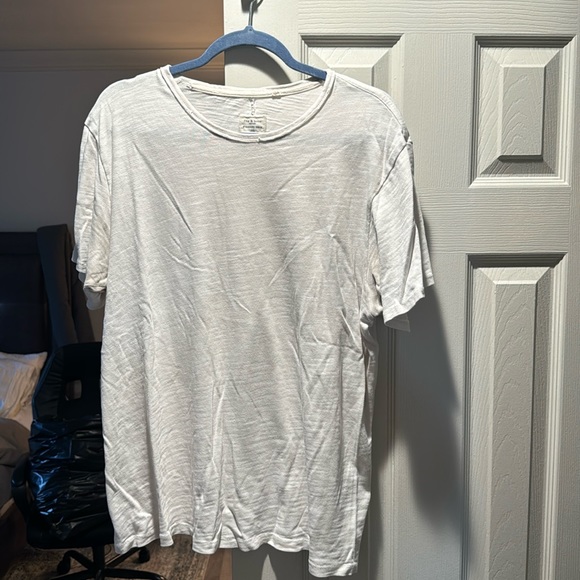 rag & bone | Shirts | Rag Bone White Large Standard Issue Tee Shirt ...